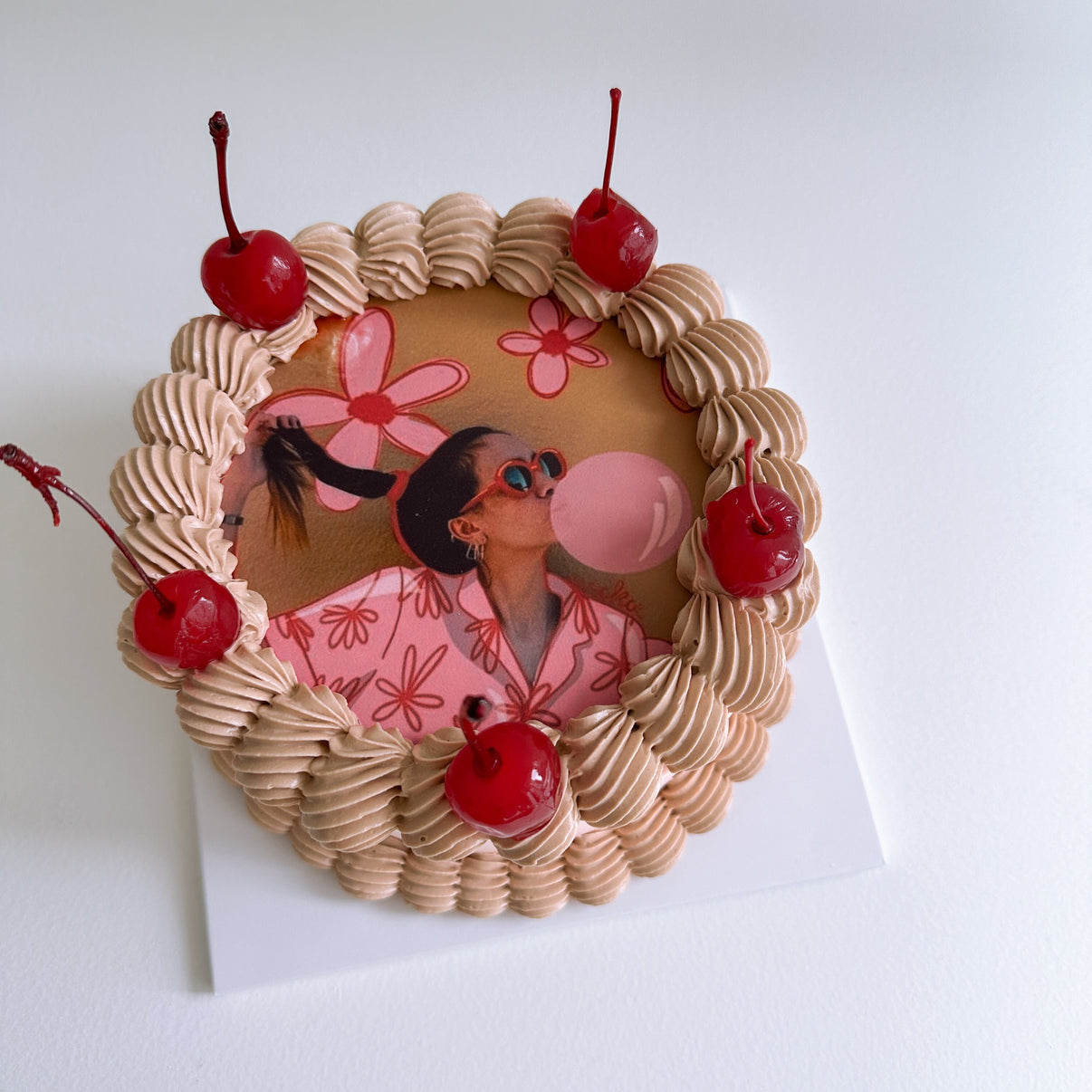 CLASSIC CHARM CAKE - EDIBLE IMAGE & LONG MESSAGE OPTION - 15 Flavours ...