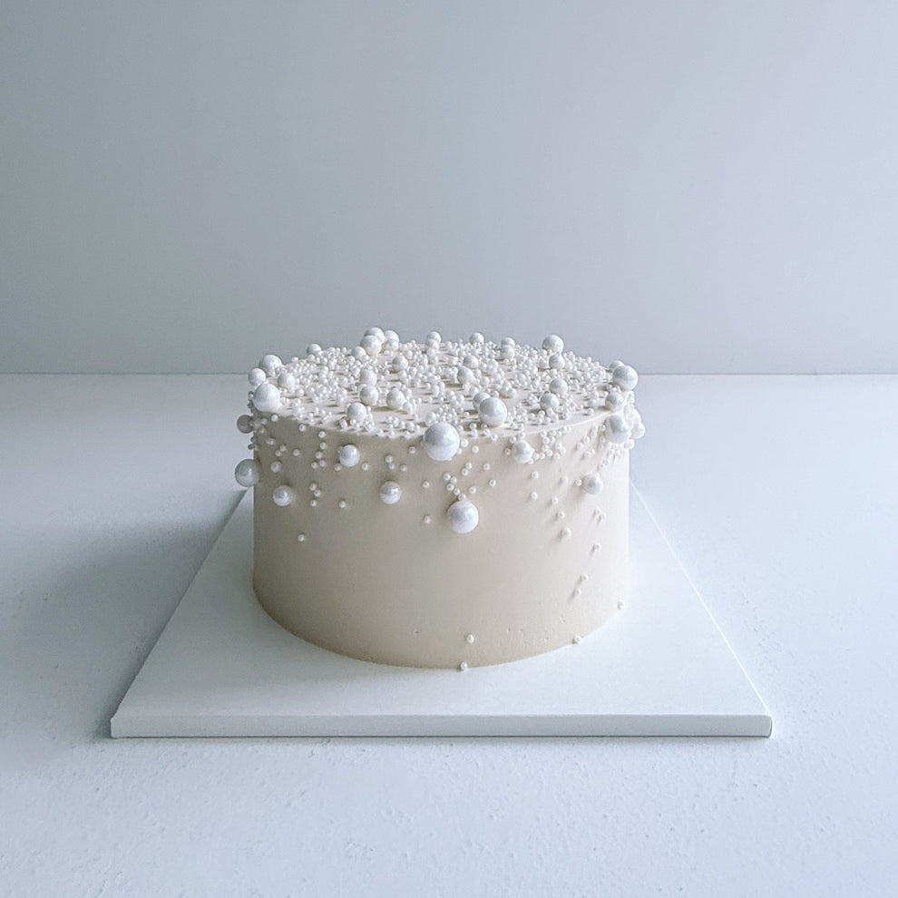 Elegant pearl cakes (short) - Multiple flavors – K Cake